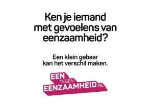 Campagne ‘Eén tegen eenzaamheid’ richt zich op groter publiek - ggz.nl